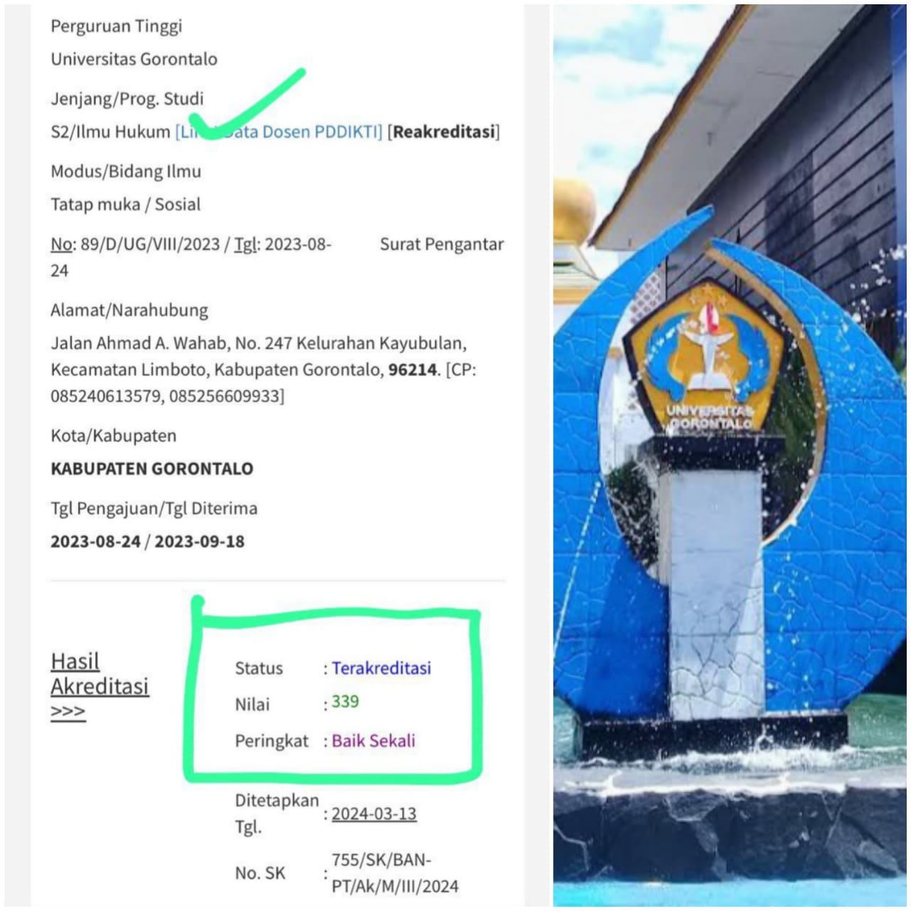 Berkah Ramadan, Prodi S2 Hukum UG Terakreditasi BAN-PT Predikat Baik ...