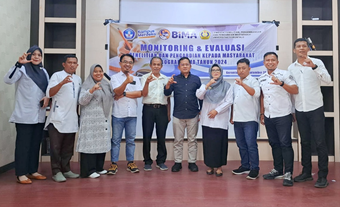 Monev Hibah Penelitian DRTPM Universitas Gorontalo Tahun Anggaran 2024 ...