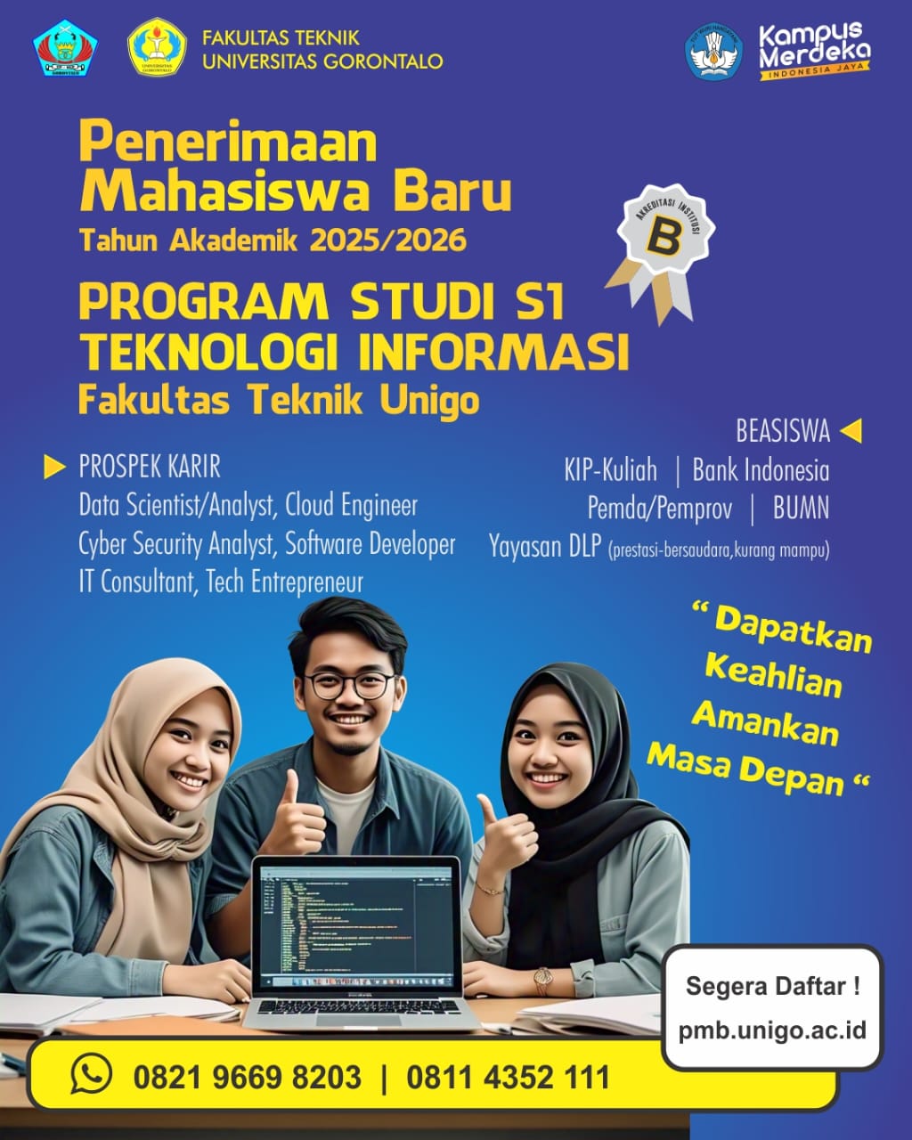 Universitas Gorontalo Resmi Buka Program Studi Baru, Teknologi ...